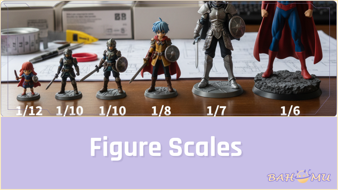 A Beginner's Guide to Understanding Figure Scales (1/7, 1/8, etc.) – Bahomu