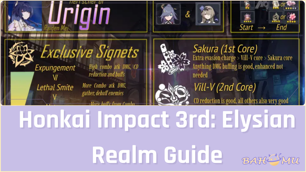 Honkai Impact 3rd Elysian Realm Guide – Bahomu