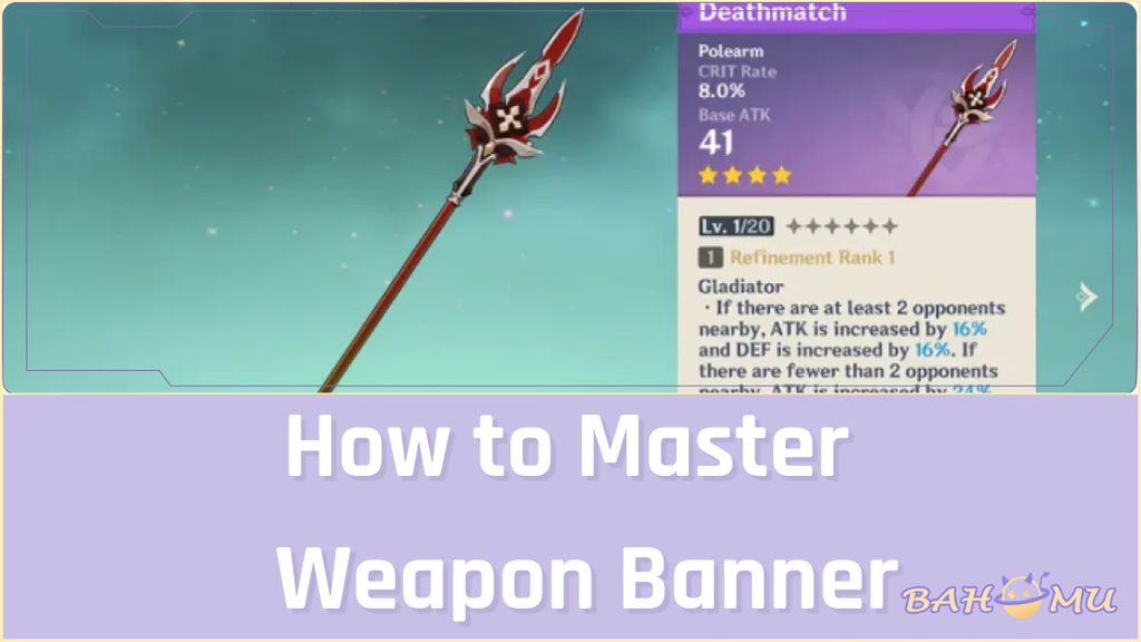 How to Master Genshin Impact's Weapon Banner – Bahomu